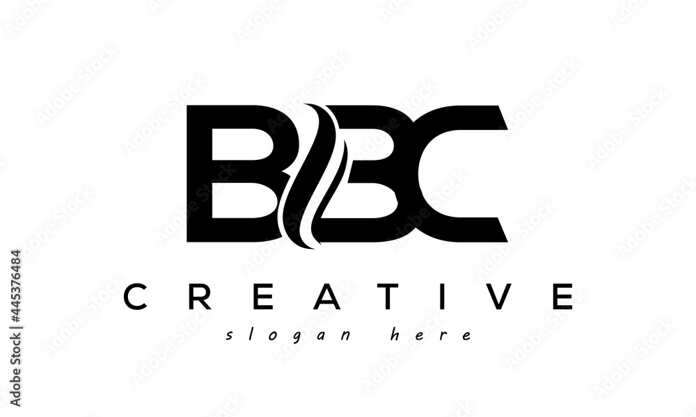 Letter BBC creative logo design vector Stock Vector | Adobe Stock