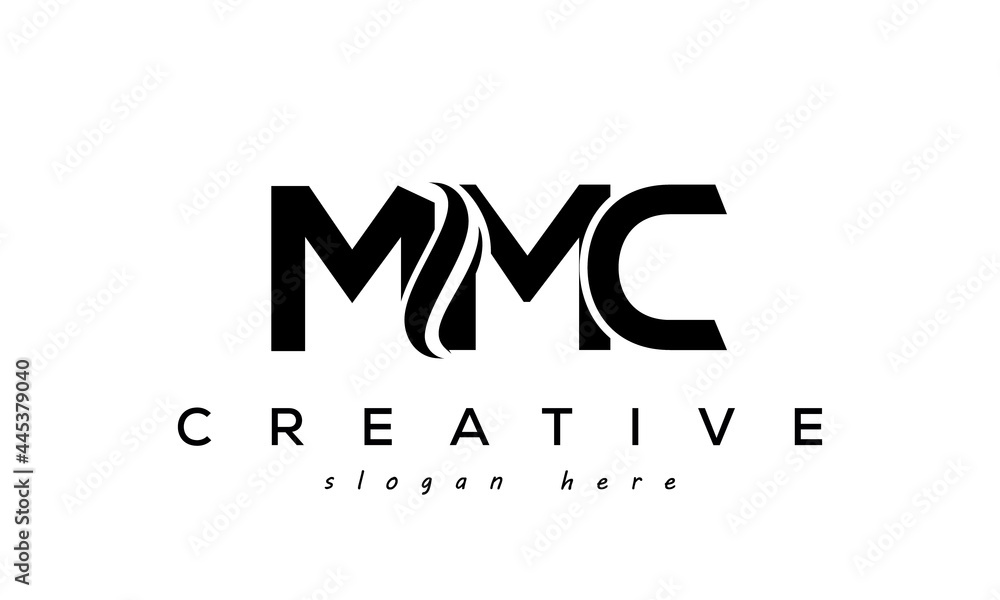 Letter MMC creative logo design vector Stock Vector | Adobe Stock