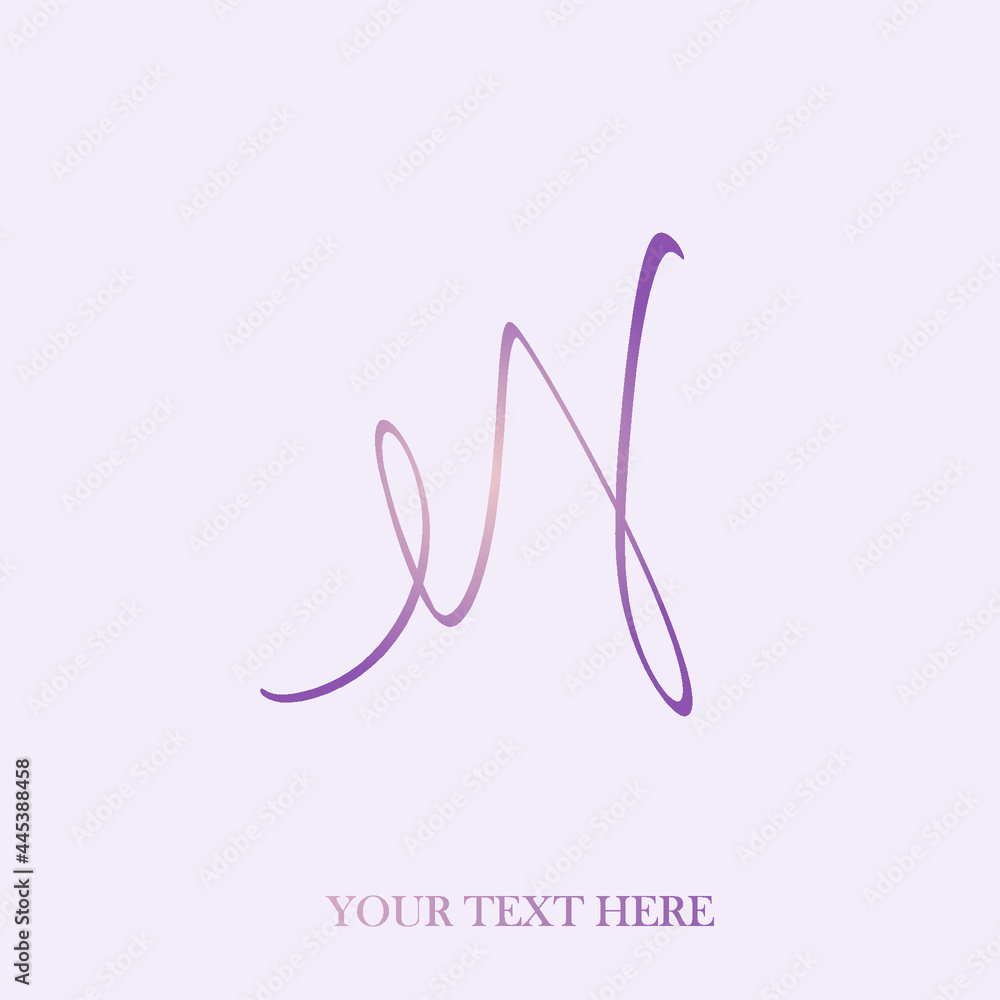 ES monogram logo.Calligraphic signature icon.Handwritten lettering sign ...