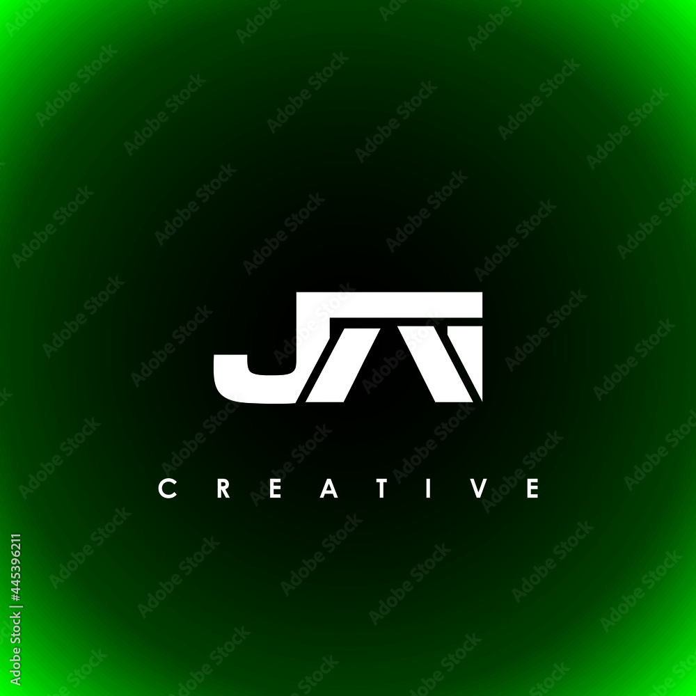 JAI Letter Initial Logo Design Template Vector Illustration Stock ...