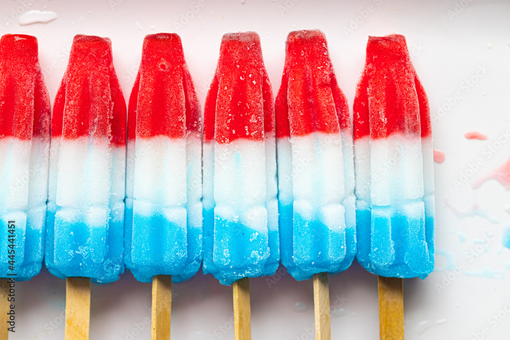 Red, White, and Blue Popsicle 2 Stock Photo | Adobe Stock