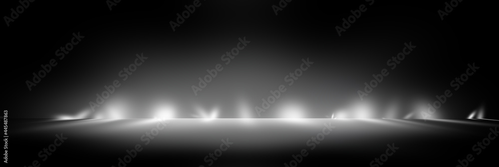 perspective floor backdrop black room studio with gray gradient ...