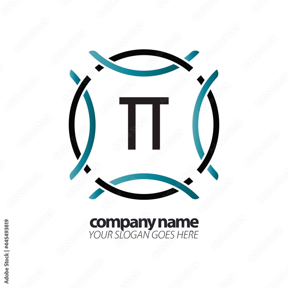 Initial Letter TT Circle Sport Logo Design Template. Creative circle ...