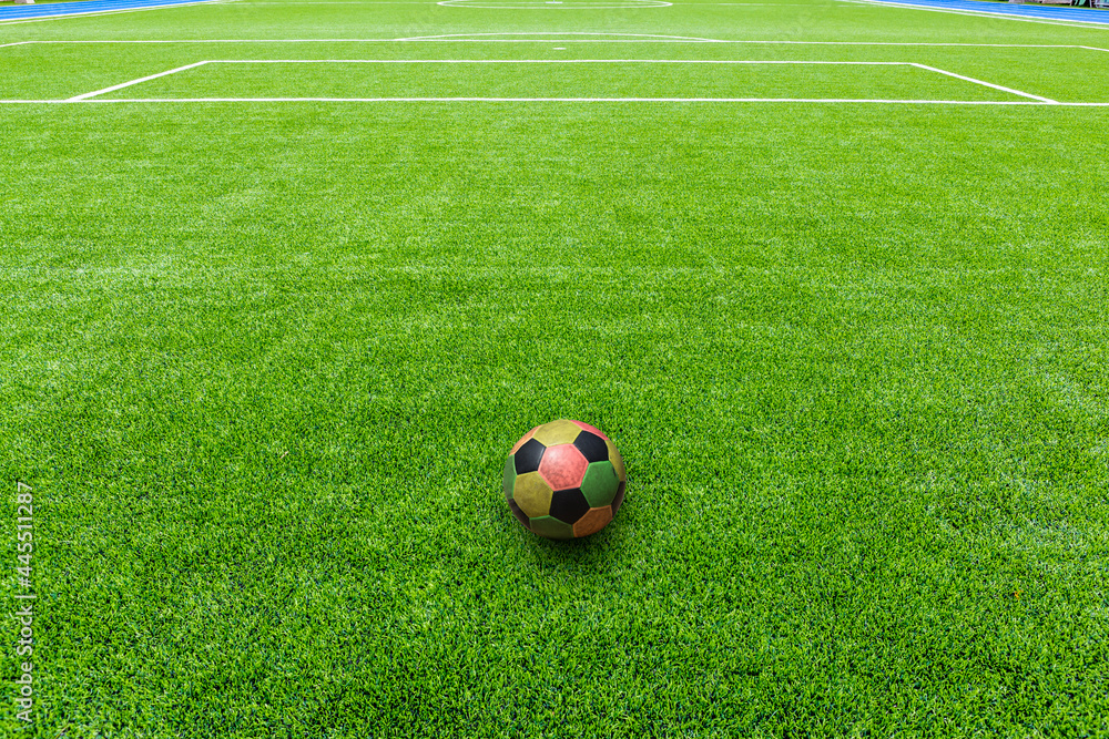 beautiful football field, soccer field, Stock Photo | Adobe Stock