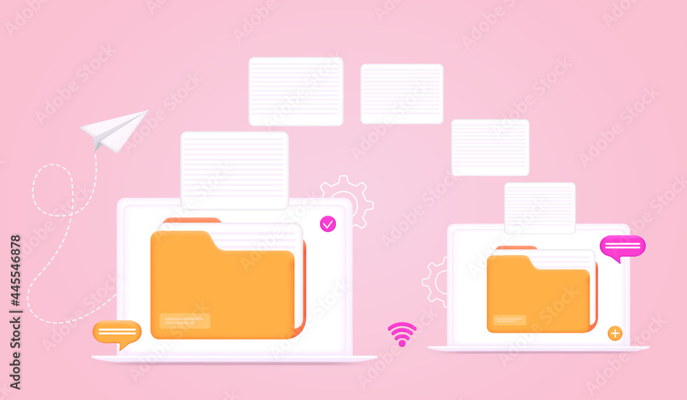 File transfer. Files transferred encrypted form. Program for remote ...
