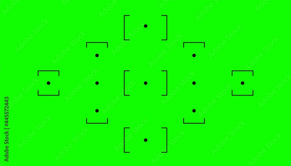 Green screen with VFX motion tracking markers Chroma key VFX motion ...