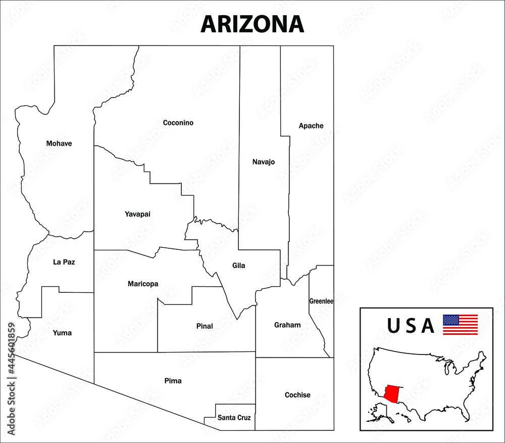 Arizona State District Map