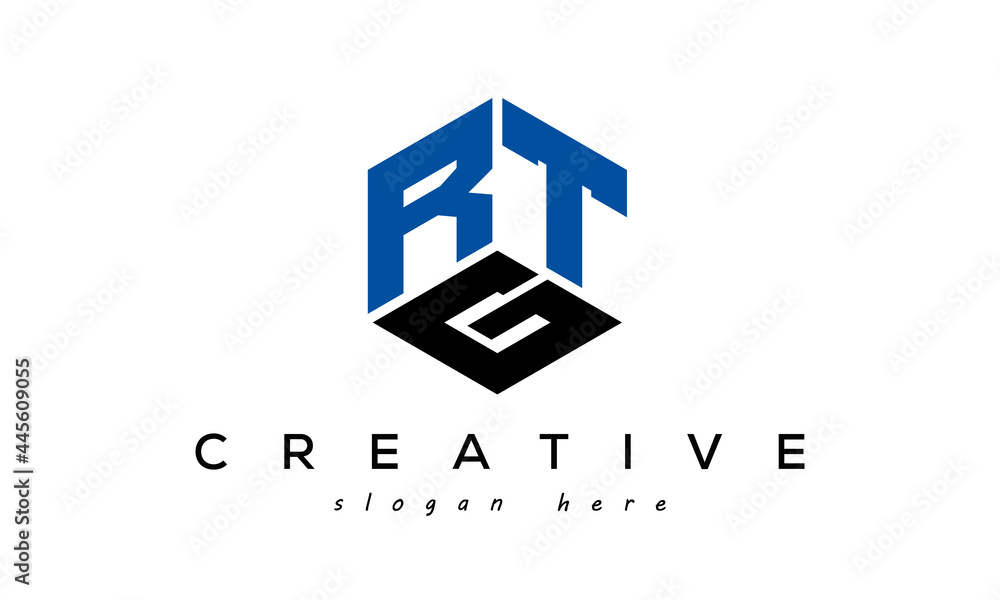 Letter RTG creative logo design vector Stock Vector | Adobe Stock
