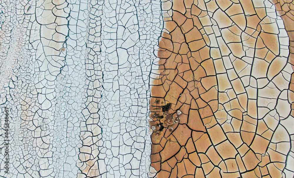 Grietas de desecación. Desierto de Atacama Stock Photo | Adobe Stock