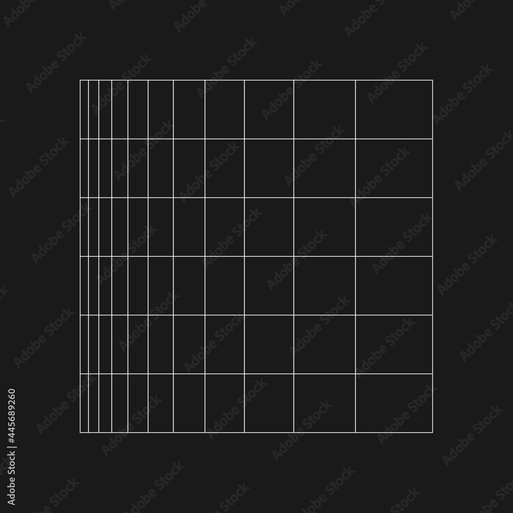 Retrofuturistic logarithmic grid. Digital cyber retro design element ... Retrofuturistic logarithmic grid. Digital cyber retro design element ...