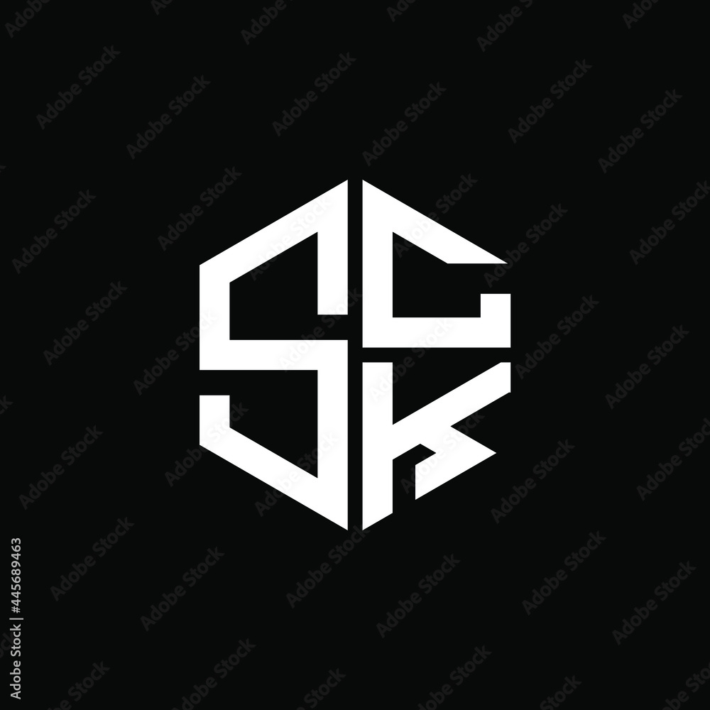 SCK logo SCK icon SCK vector SCK monogram SCK letter SCK minimalist SCK ...