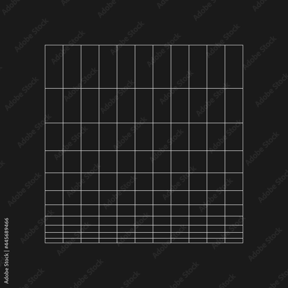 Digital cyber retro logarithmic grid. Retrofuturistic design element ... Digital cyber retro logarithmic grid. Retrofuturistic design element ...
