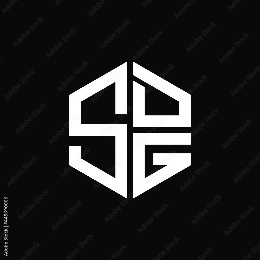 SDG logo SDG icon SDG vector SDG monogram SDG letter SDG minimalist SDG ...