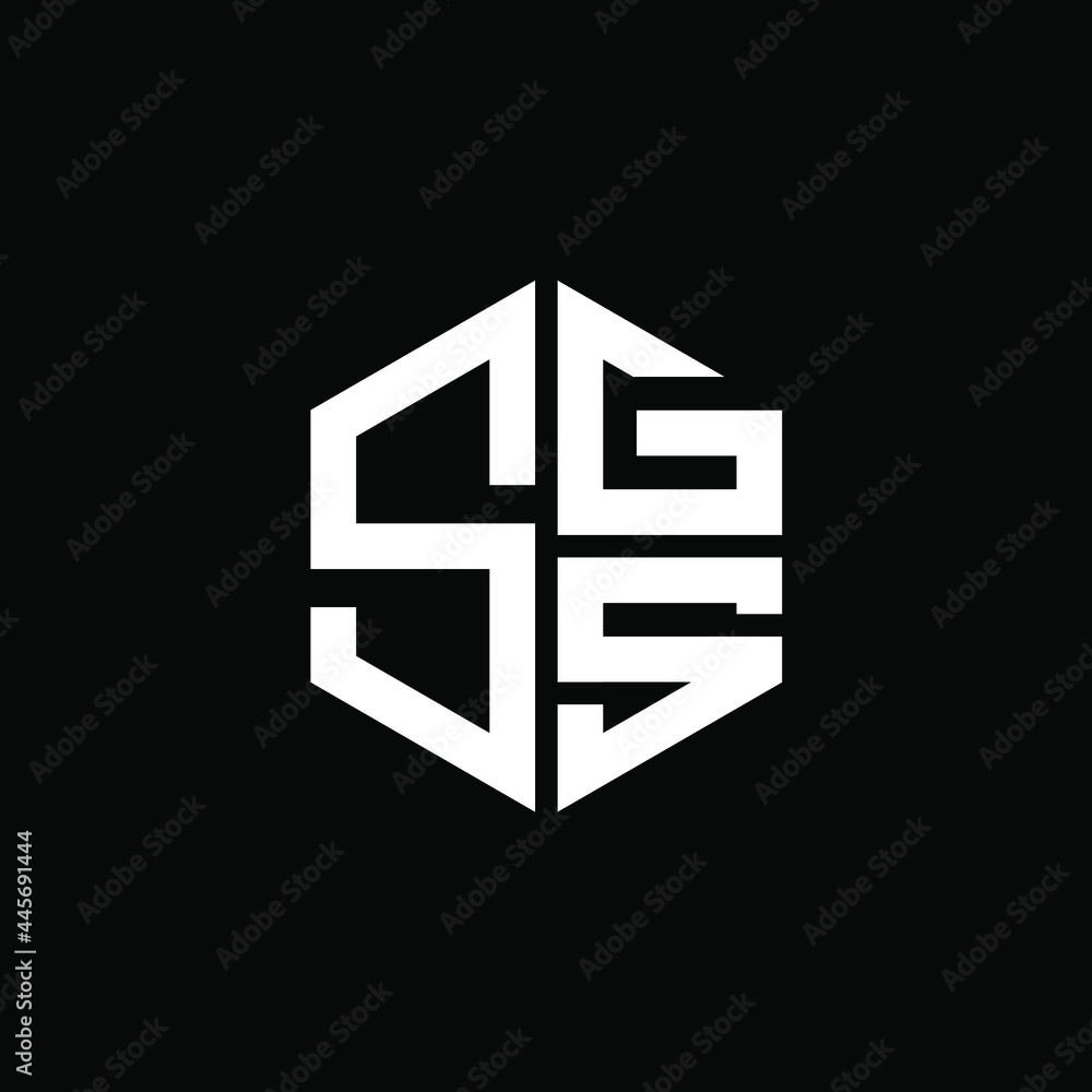 SGS logo SGS icon SGS vector SGS monogram SGS letter SGS minimalist SGS ...
