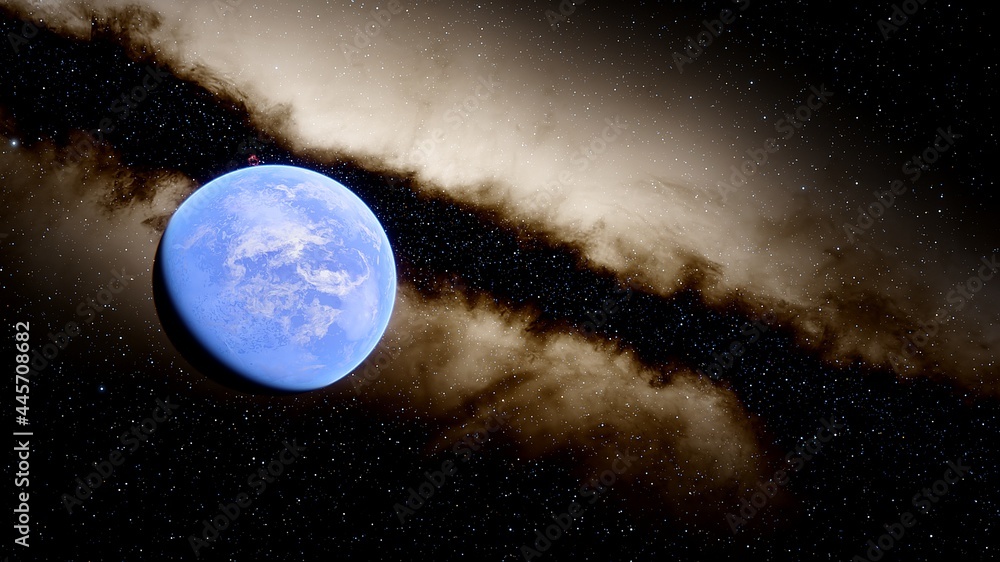 super-earth planet, realistic exoplanet, planet suitable for ...