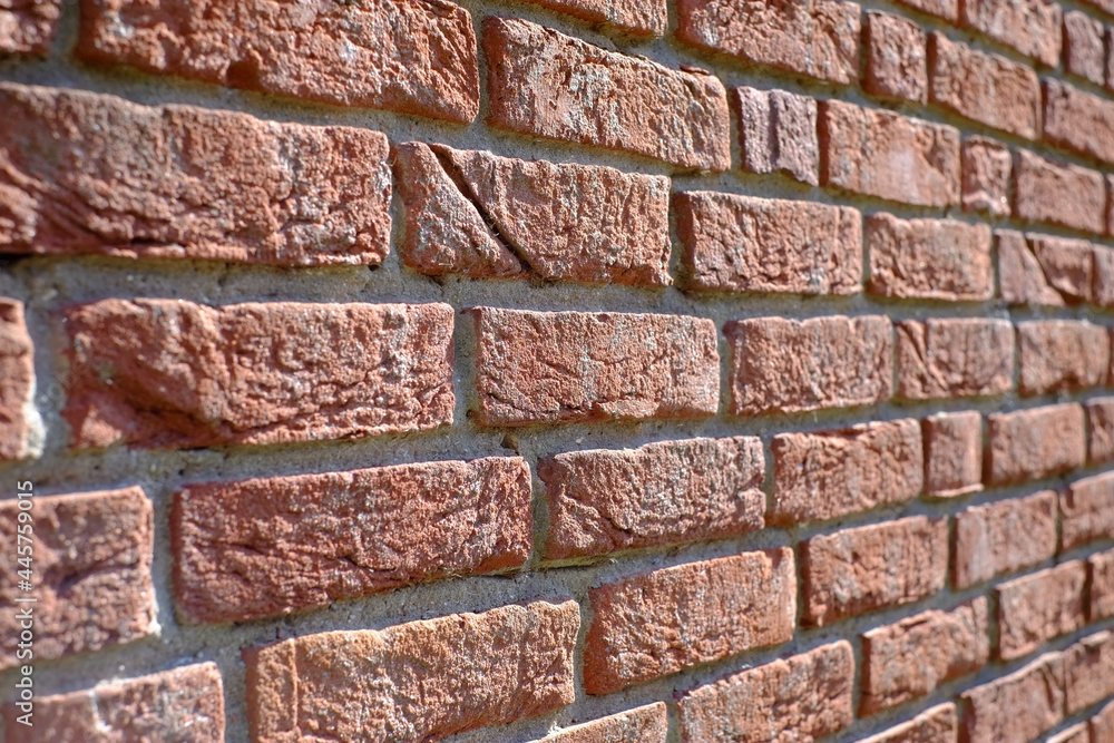 Mauerwerk mit Fugen Stock Photo | Adobe Stock