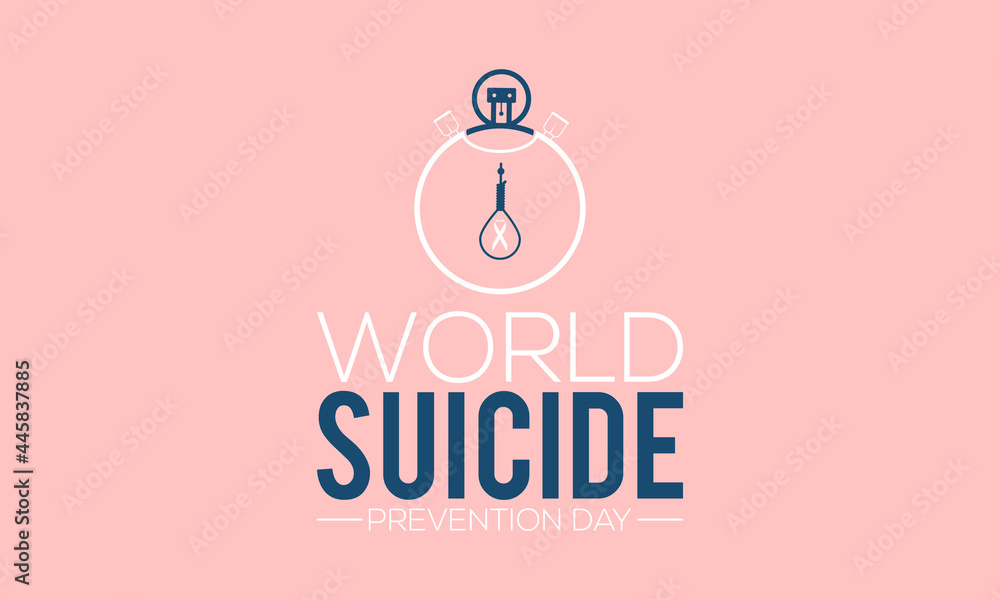 World suicide prevention day banner, poster, card, background design ...