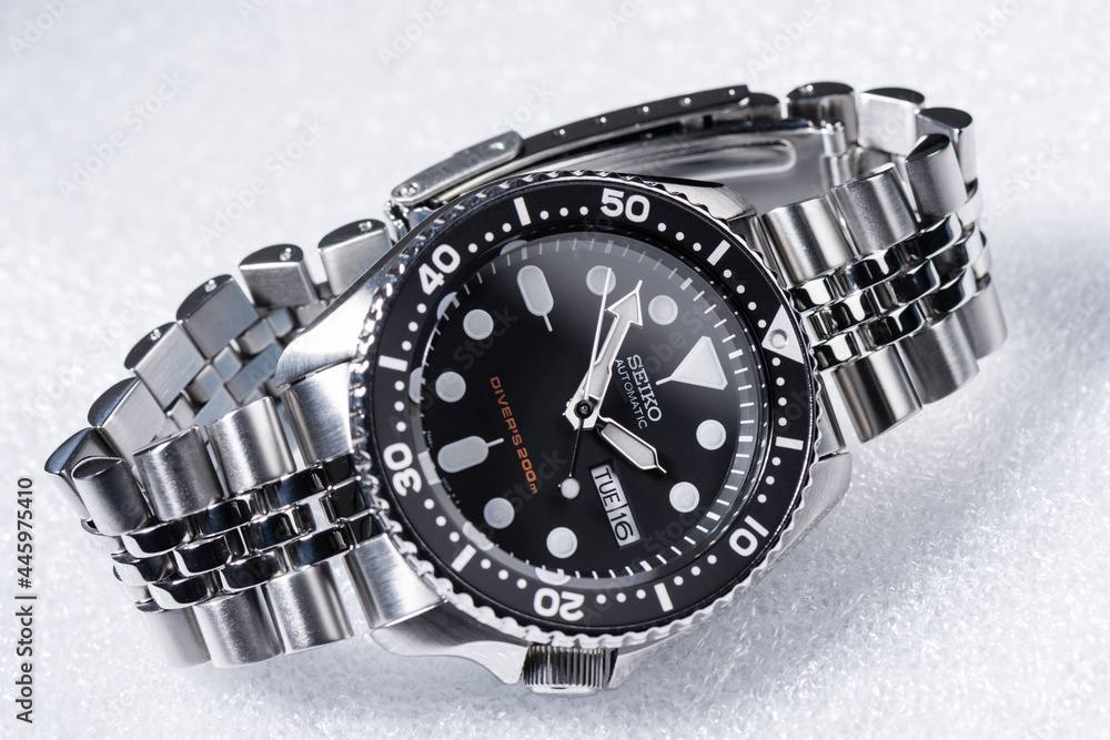 Seiko Automatic SKX007K2 Stock Photo | Adobe Stock