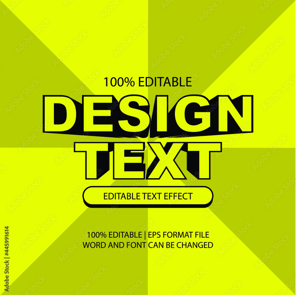 Sample 3D text background Stock Vector | Adobe Stock