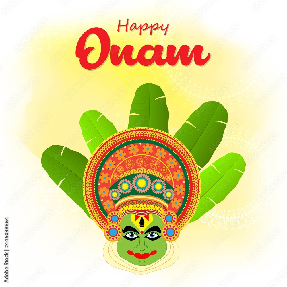 VECTOR ILLUSTRATION OF OFFER BANNER GREETING FOR INDIAN FESTIVAL ONAM vector-illustration-of-offer-banner-greeting-for-indian-festival-onam