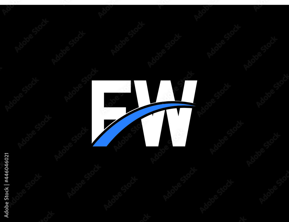 Letter FW Logo, creative fw logo icon vector image design for your ...