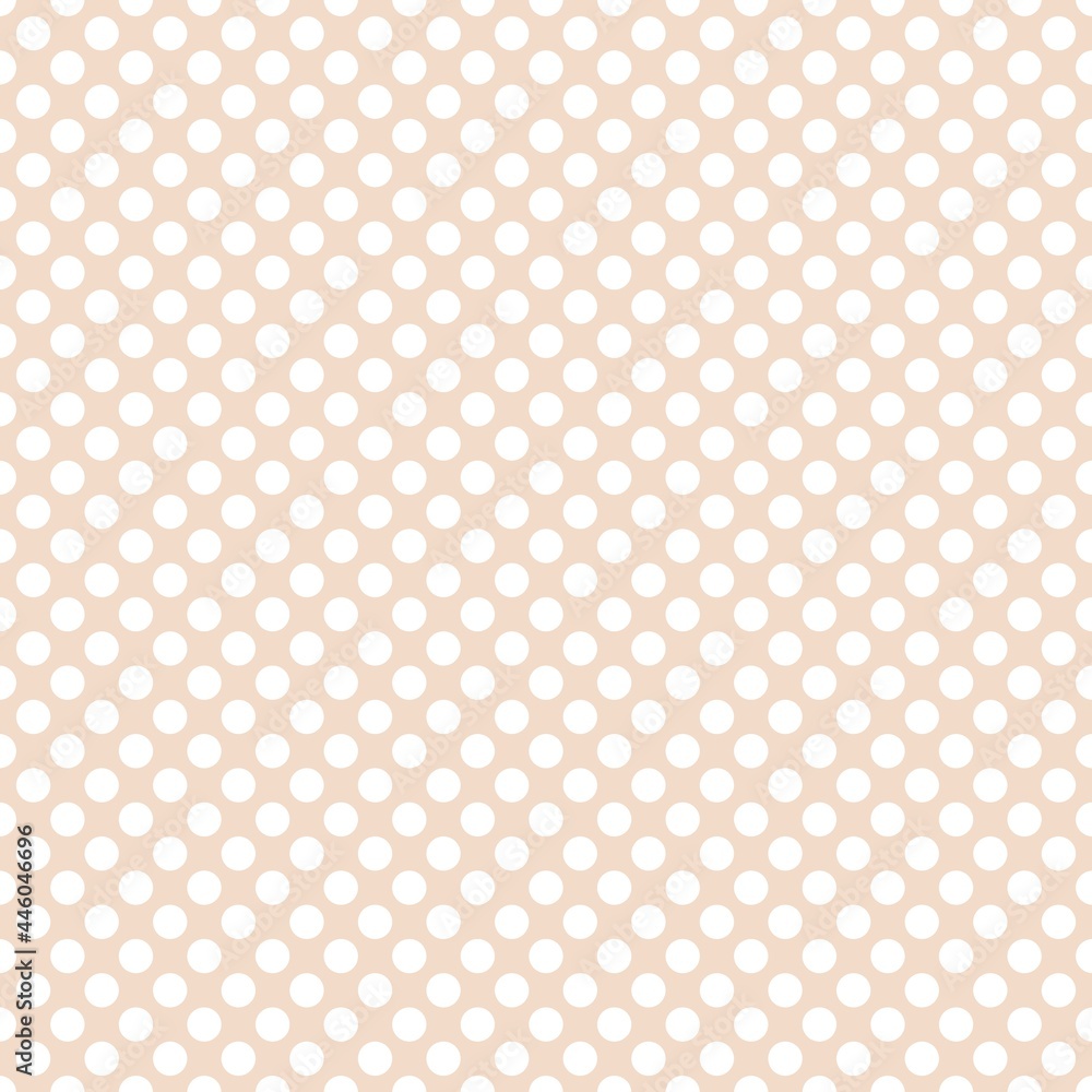 Tile vector pattern with white polka dots on pastel background Stock ... Tile vector pattern with white polka dots on pastel background Stock ...