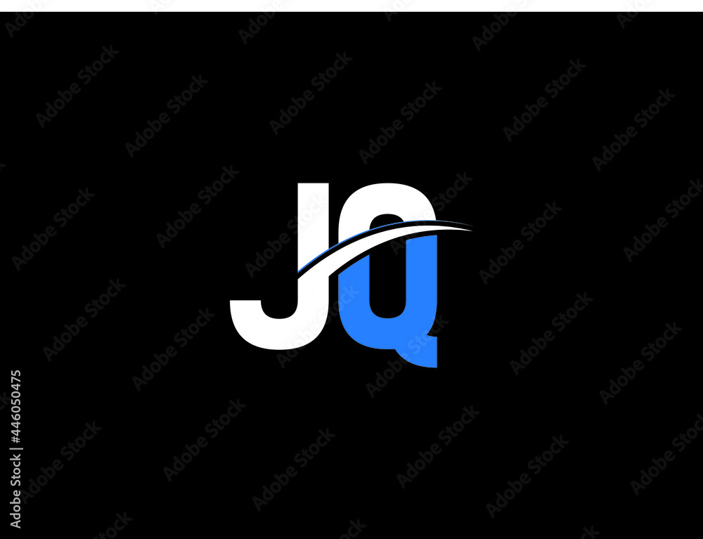 Letter JQ Logo, creative jq logo icon vector image design for your ...
