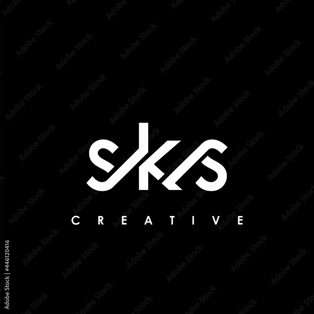 SKS Letter Initial Logo Design Template Vector Illustration Stock ...