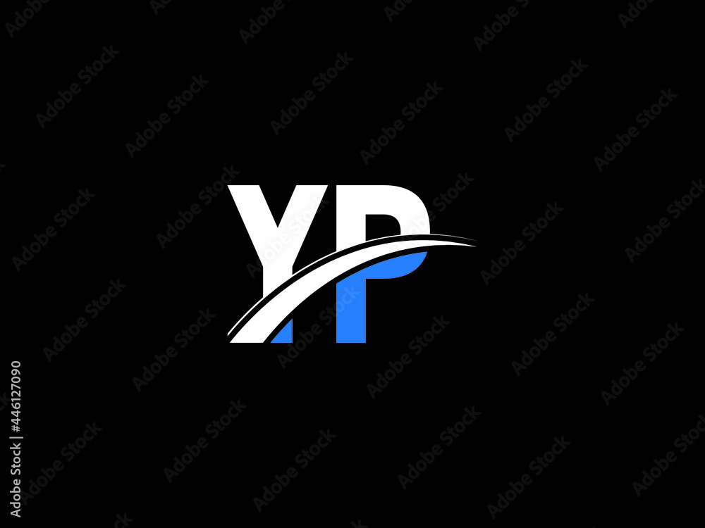 Letter YP Logo Image, yp Letter Logo Design For Business Stock Vector ...