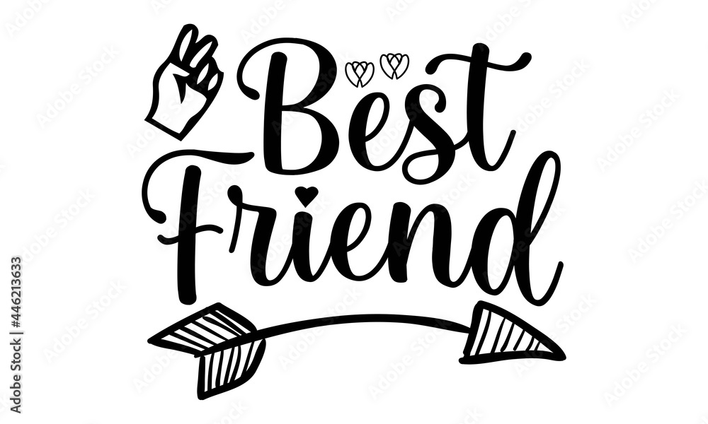 Best friend SVG, Friendship Bundle SVG Cut Files, Vector Printable ...
