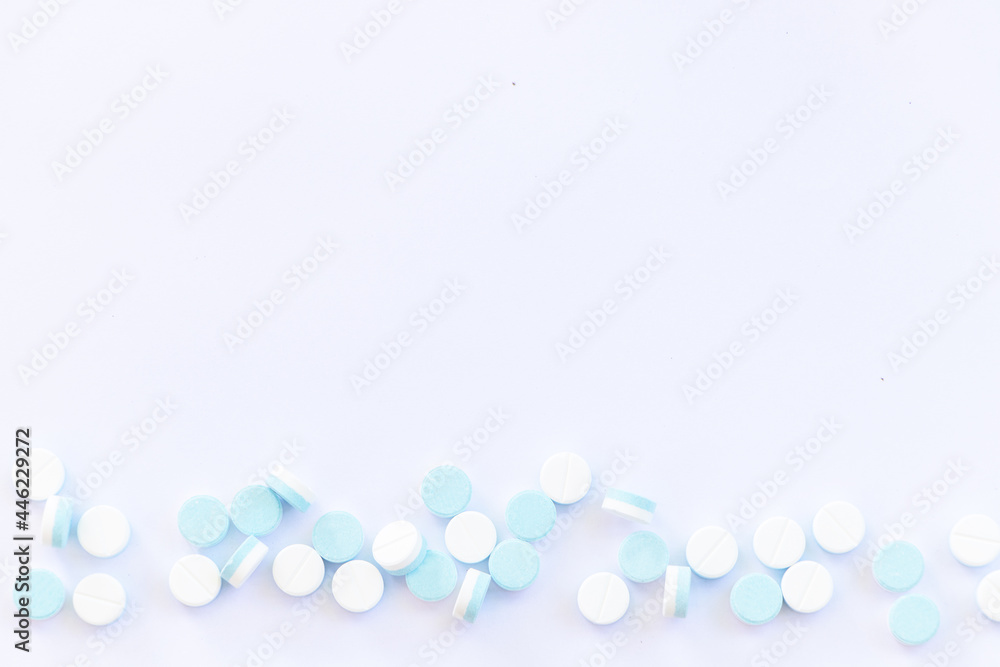 Oral medicine, paracetamol also known as acetaminophen pill medication ...