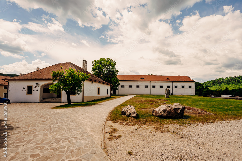 Cerveny Kamen Castle is a 13th-century castle in Slovakia. Castle with ...