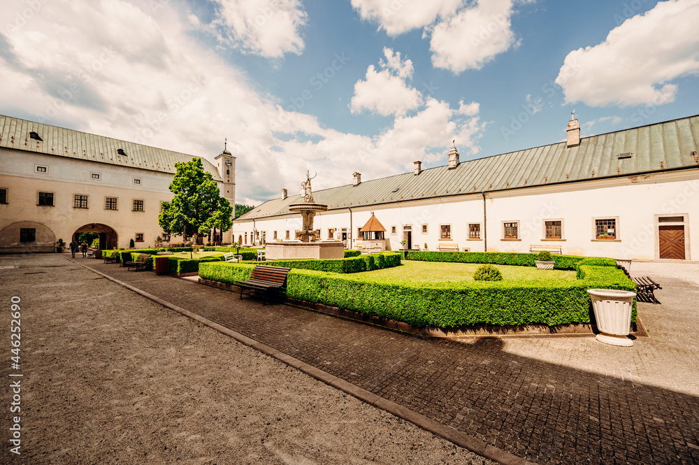 Cerveny Kamen Castle is a 13th-century castle in Slovakia. Castle with ...