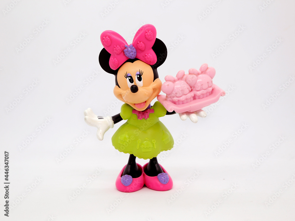 Minnie Mouse. Toy. Cartoon characters from Walt Disney Pictures Studios ...