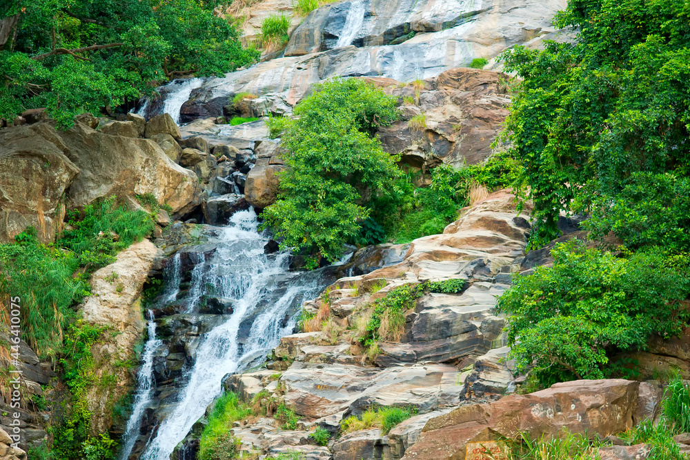 Ravana Falls, Rawana Falls, Rawana Ella, Ravana Ella Wildlife Sanctuary ...