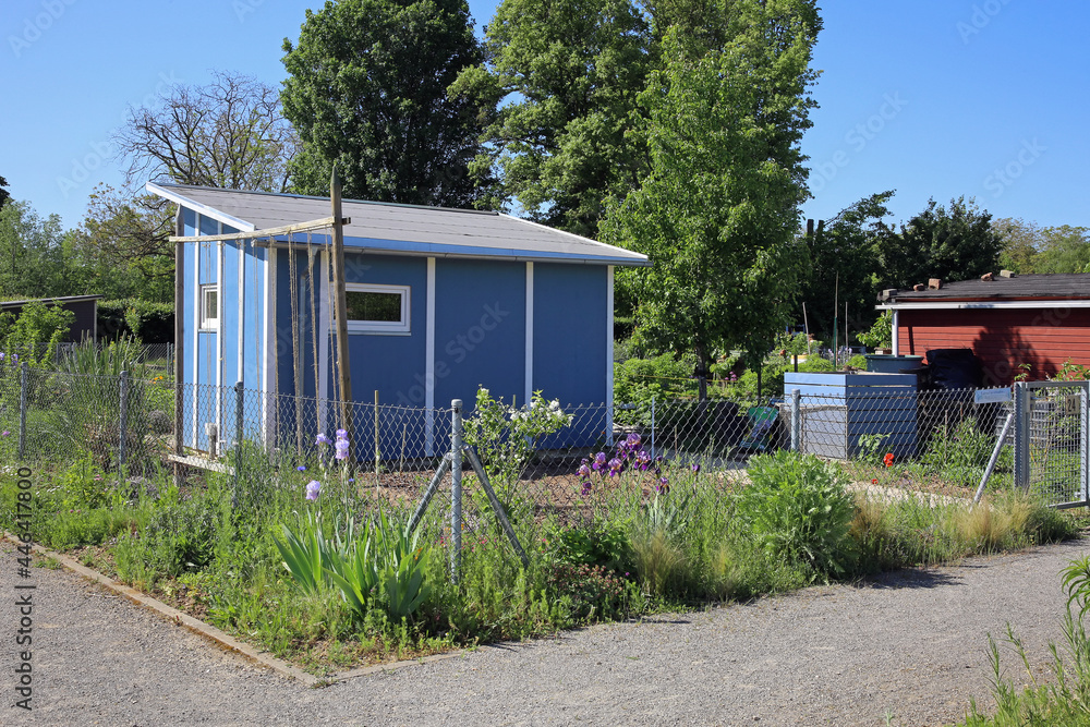 Schrebergarten Stock Photo | Adobe Stock