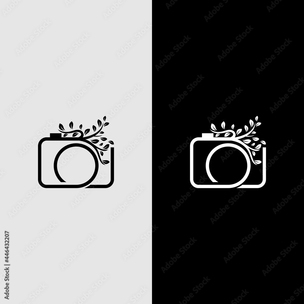 camera tree logo Stock Vector | Adobe Stock