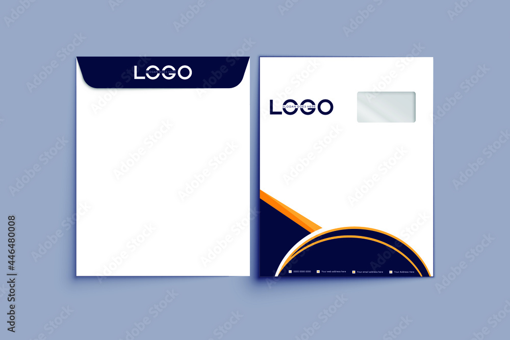 Envelope A4. Envelope A4 vector design. digital hand drawn. Paper ...