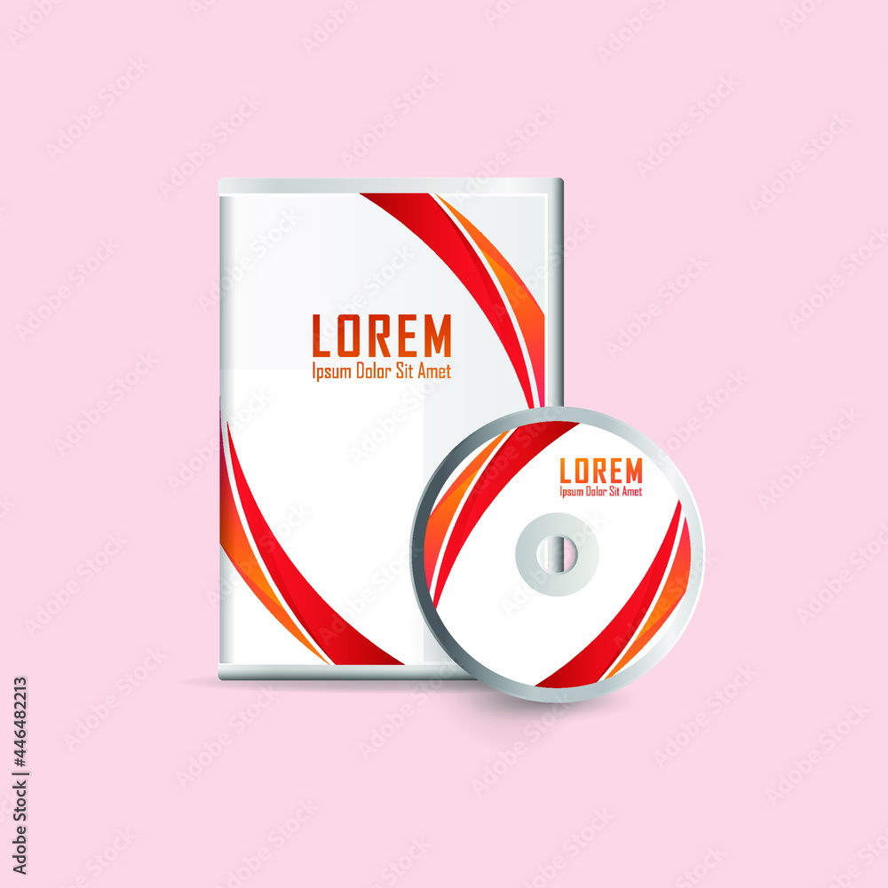 DVD and disk label design. Luxury, Modern, Elegant, Professional ...