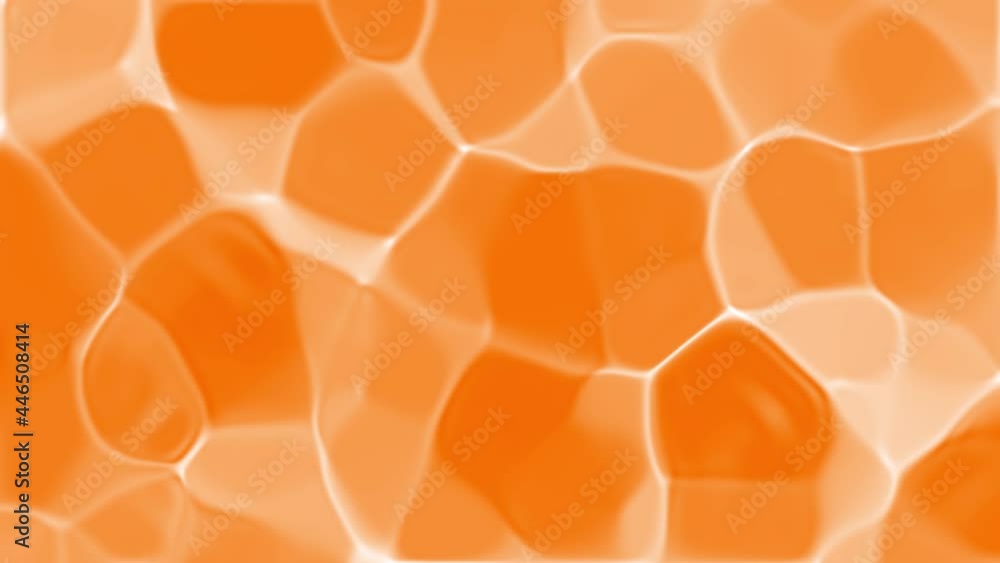 Wave orange caustics Background. Organic abstract white caustic water ...