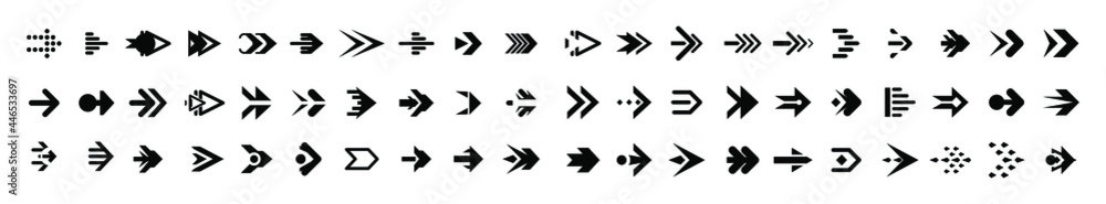 Arrow Icon Set Arrow Black Icons Arrow Icon Collection Arrow Icon
