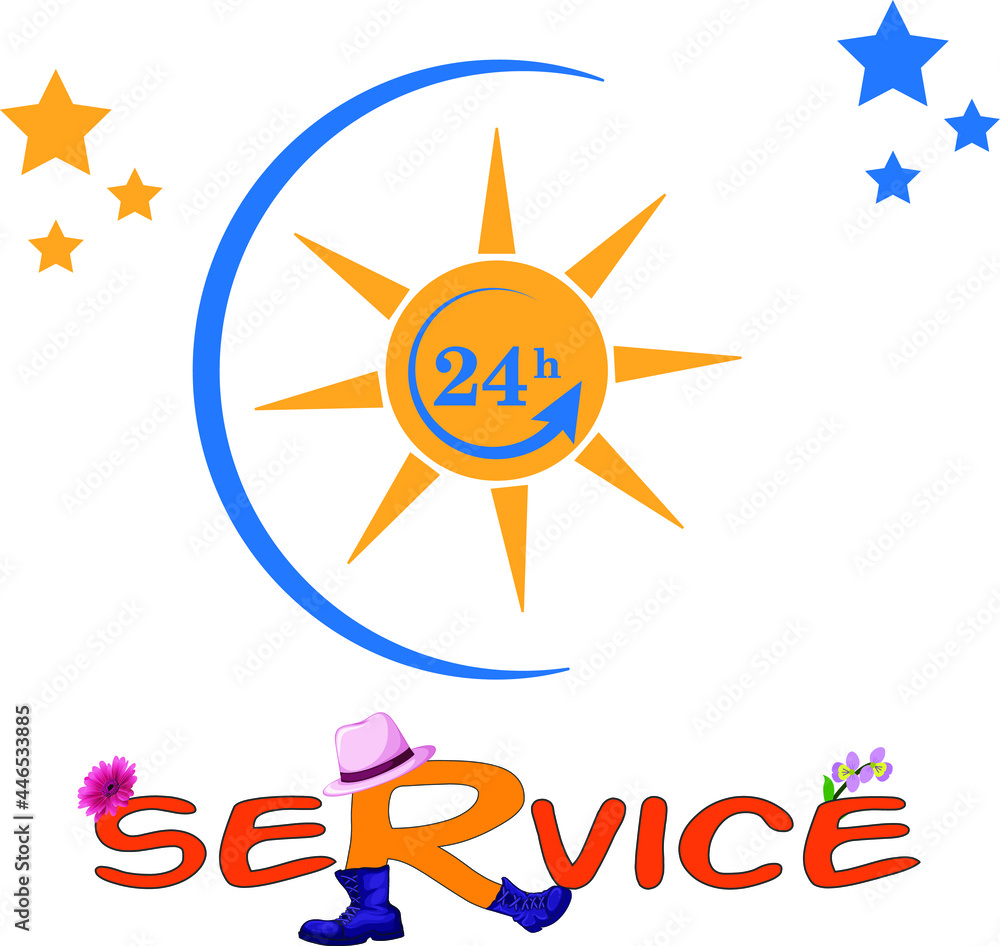 Made-to-order service with professional star, sun and crescent moon ...