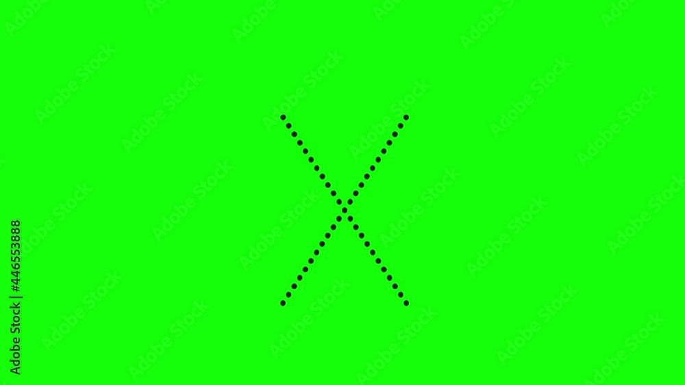 Tutorial for writing English alphabet. Trace the letter x with a pencil ...