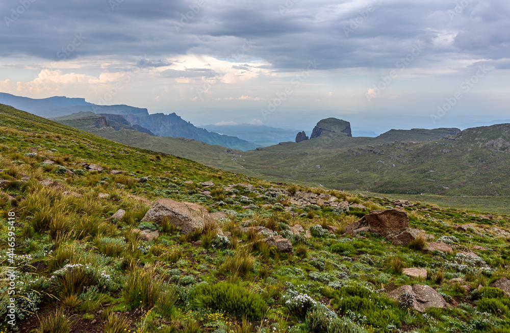 The Drakensberg is the eastern portion of the Great Escarpment, which ...