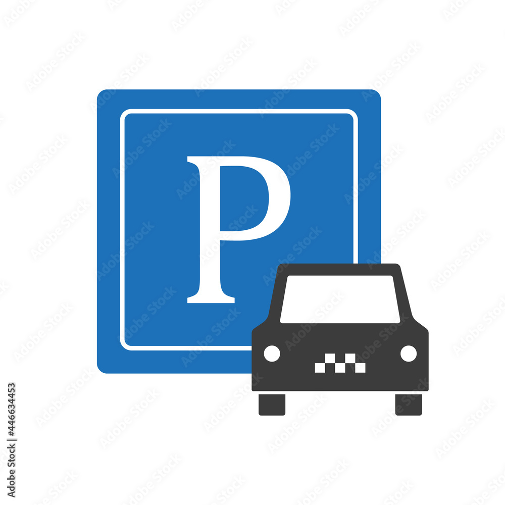 Parking Pointer.Map Marker Parking. Vector Illustration Stock Vector ...
