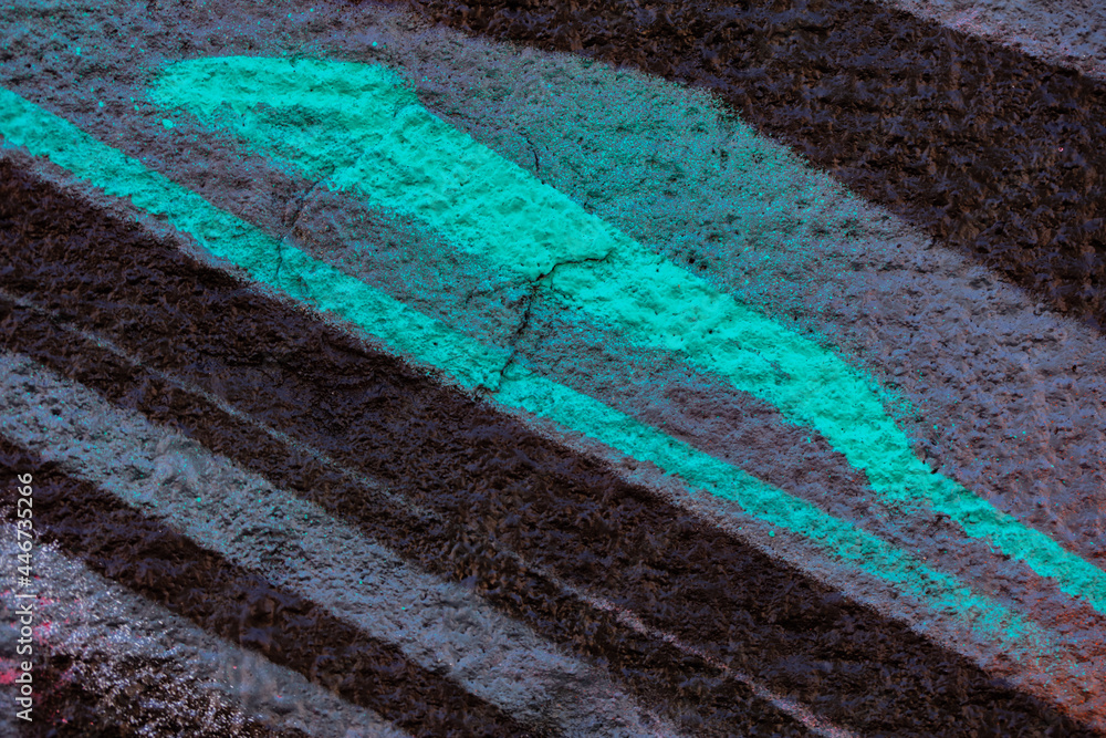 abstract colored texture. Old scratches, stain, paint splats, spots on ...