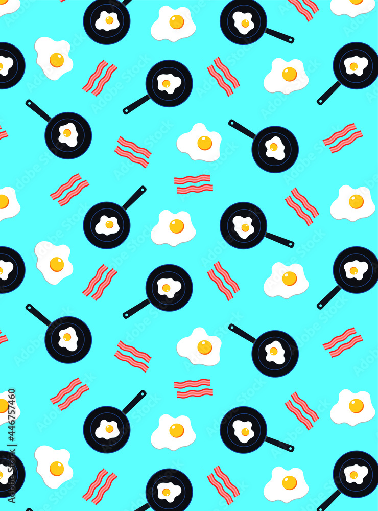 Bacon Pattern Fabric