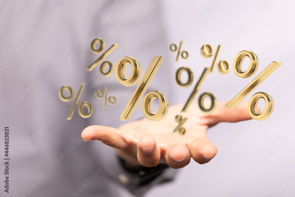 Foto de Interest rates effect on stock market share prices and global ...