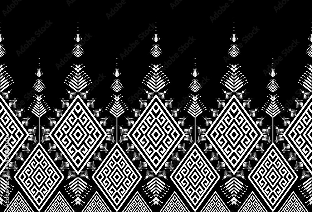 Tribal Triangle Pattern
