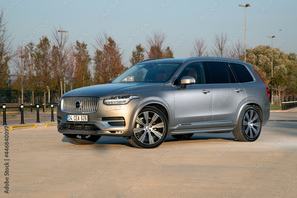 Volvo XC90 B5 is a mid-size luxury crossover SUV manufactured and ...